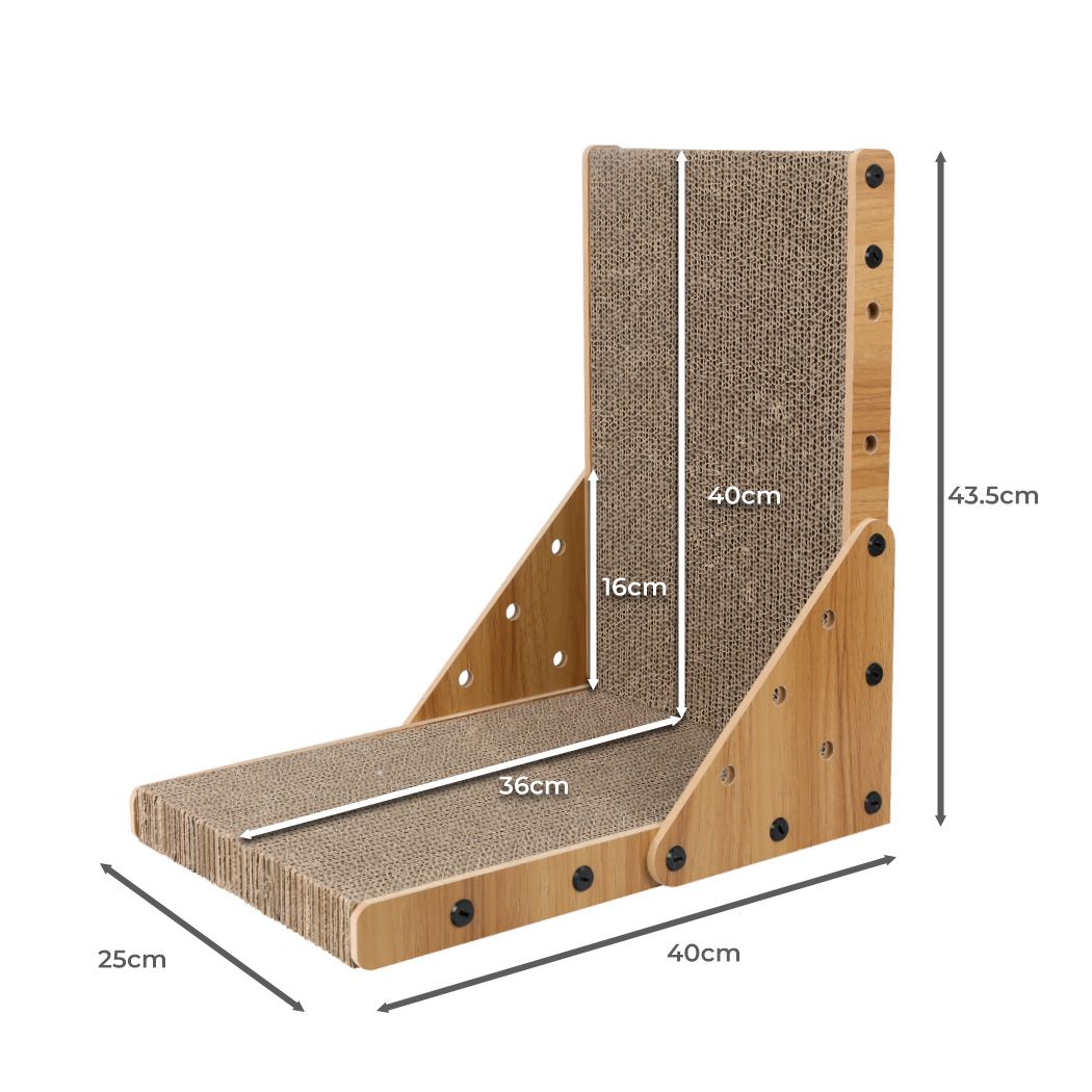 Corrugated Cardboard Cat Scratching Board - Durable & Perfect for Claw ...