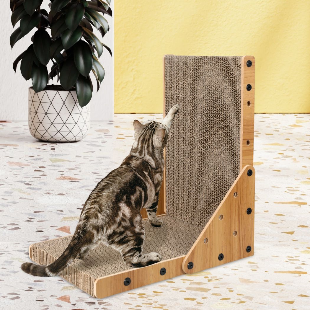 Corrugated Cardboard Cat Scratching Board - Durable & Perfect for Claw ...